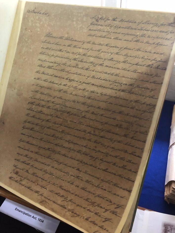 The Emancipation Act of 1834 and Our Shared Freedom Story | National ...